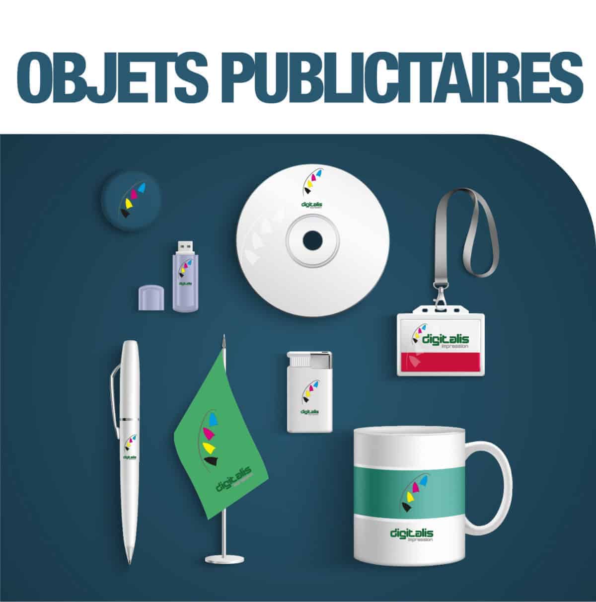 Objets publicitaires - Digitalis Impression